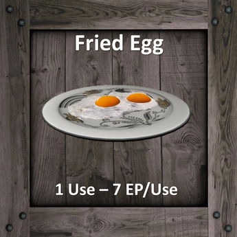 Second Life Marketplace - DFS Fried Egg (Texture)